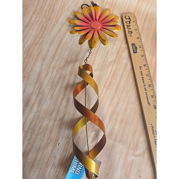 Does not apply | Accents | Wind Spinner Metal Sunflower Outdoor Garden ...